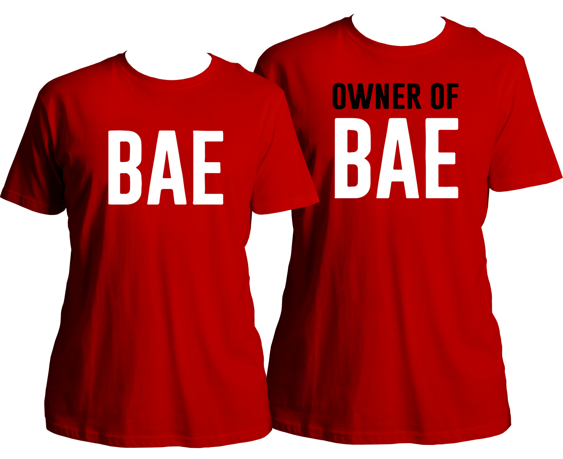 Bae & Owner Of Bae Couple Combo Unisex T-Shirts – Garrari